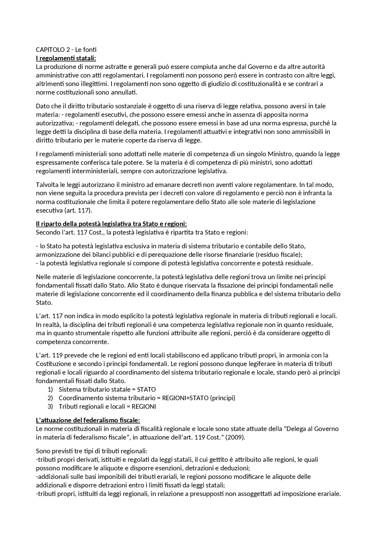 Diritto Tributario Riassunti Docsity