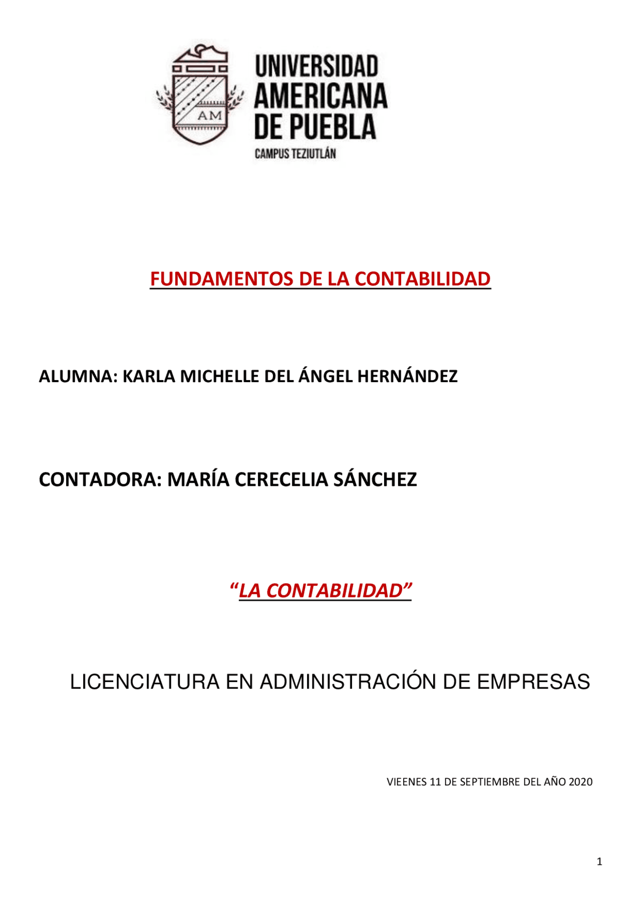Ensayo La Contabilidad Monografías Ensayos De Contabilidad Docsity