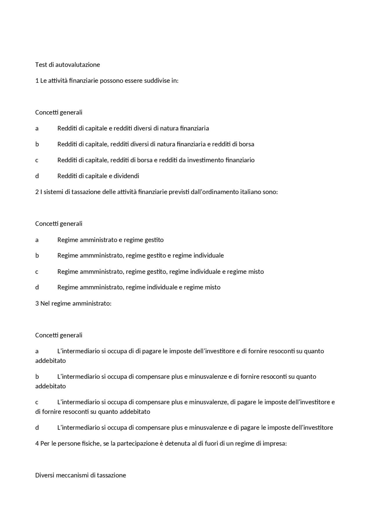 Esame Metodologie E Determinazioni Docsity
