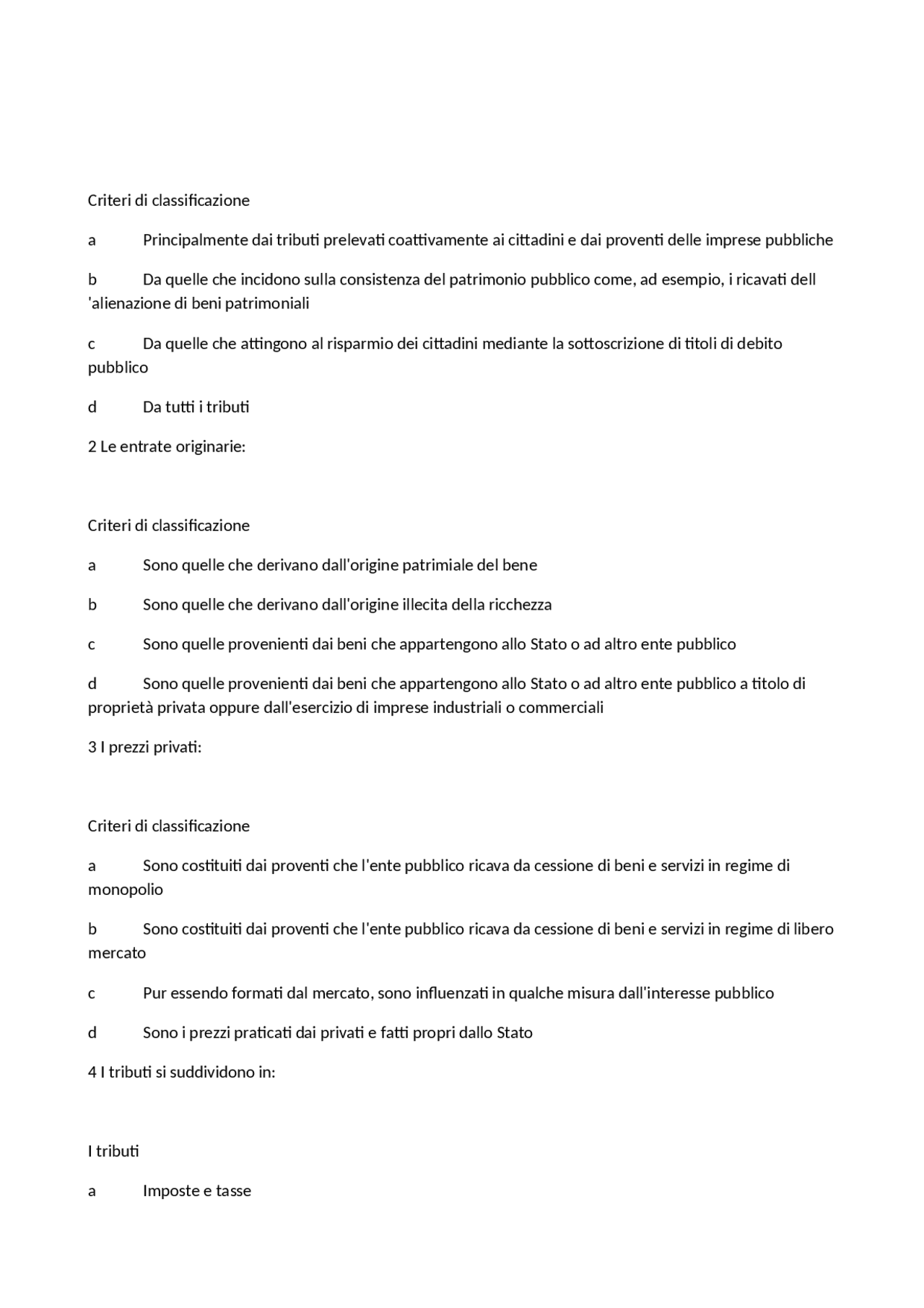 Appunti E Dispense Diritto Tributario Docsity