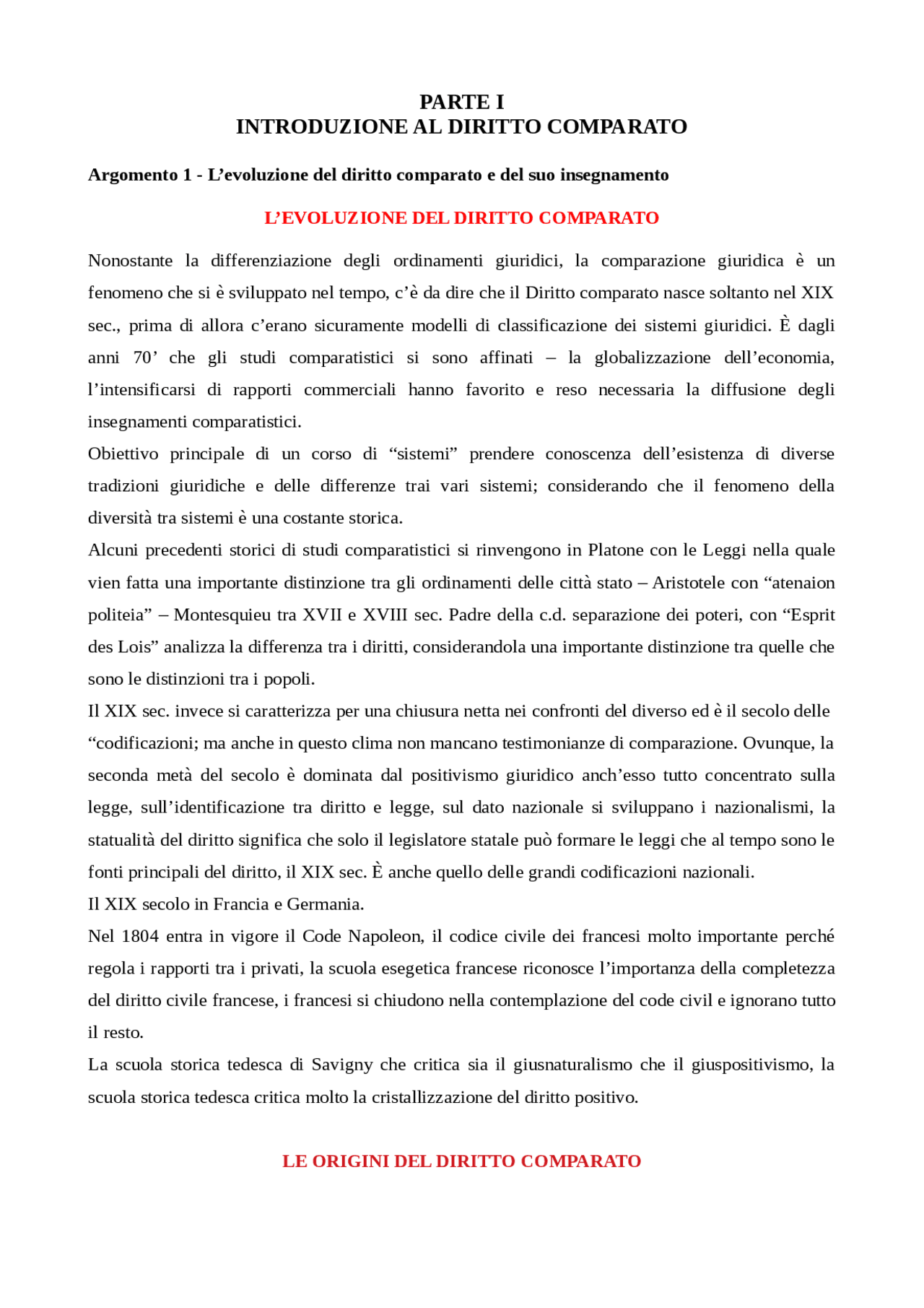 Trascrizione Completa Delle Lezioni Docsity