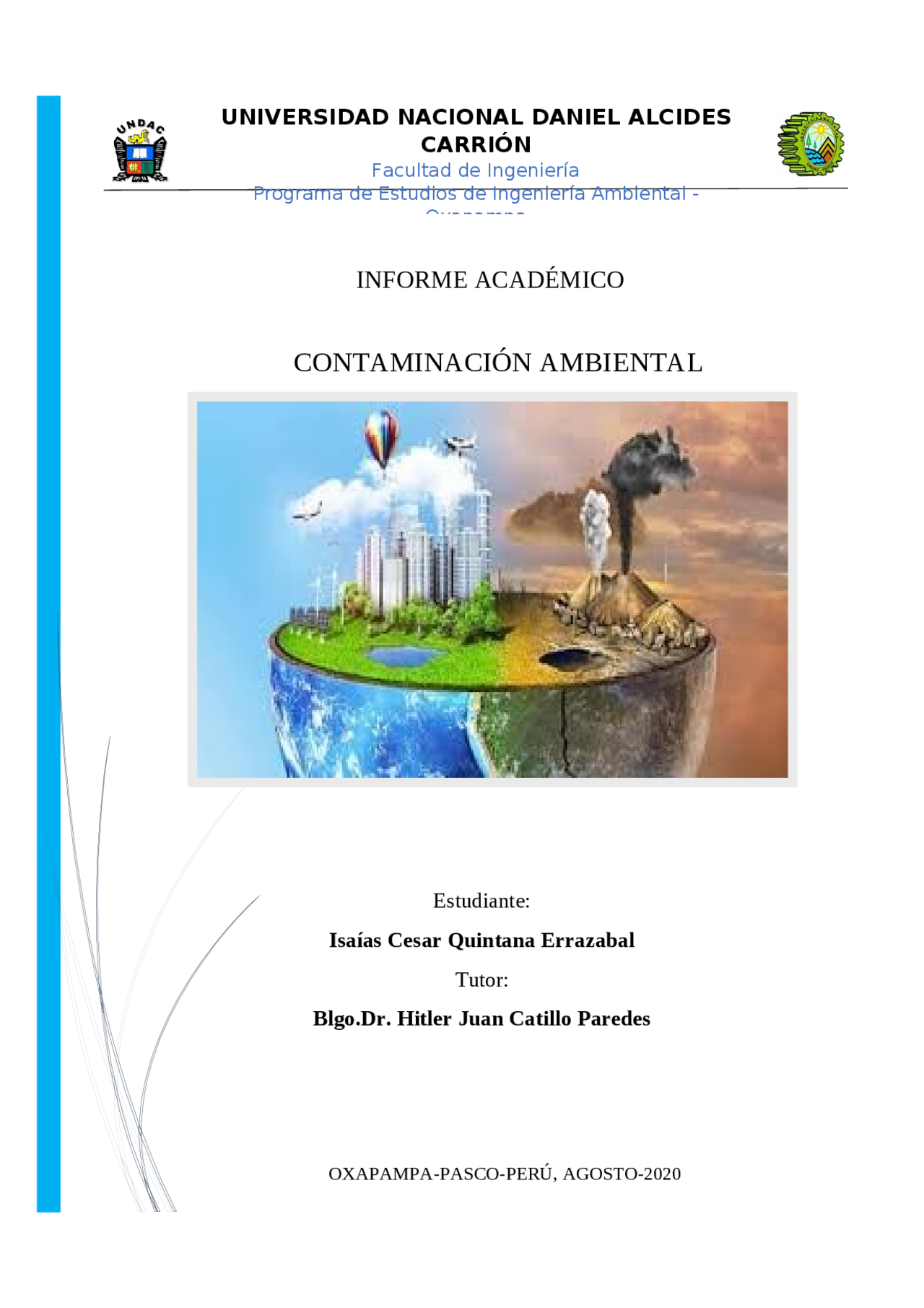 Contaminación Ambiental Docsity