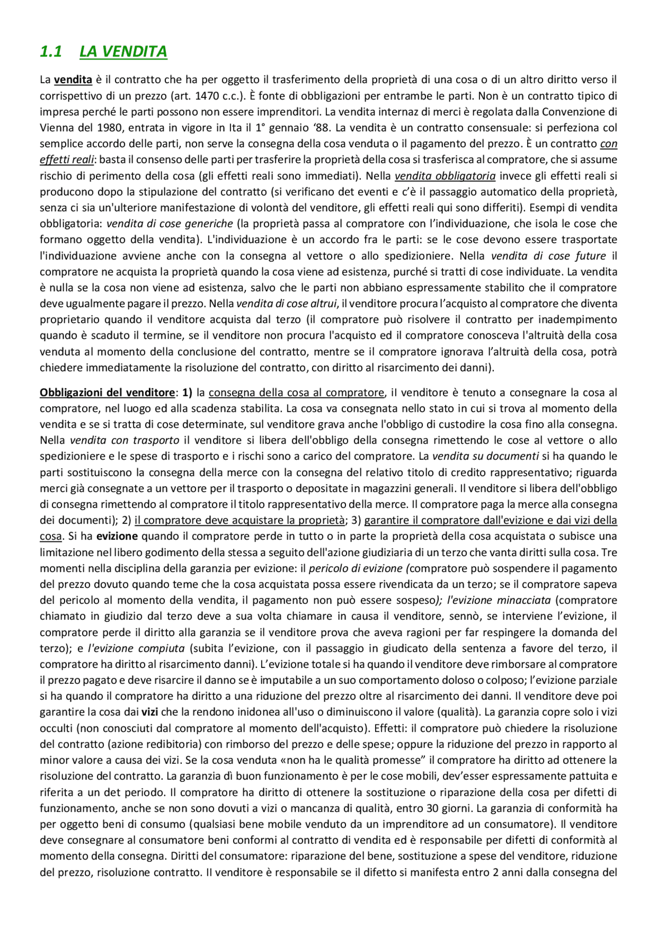 Diritto Commerciale Completo Unipegaso Docsity