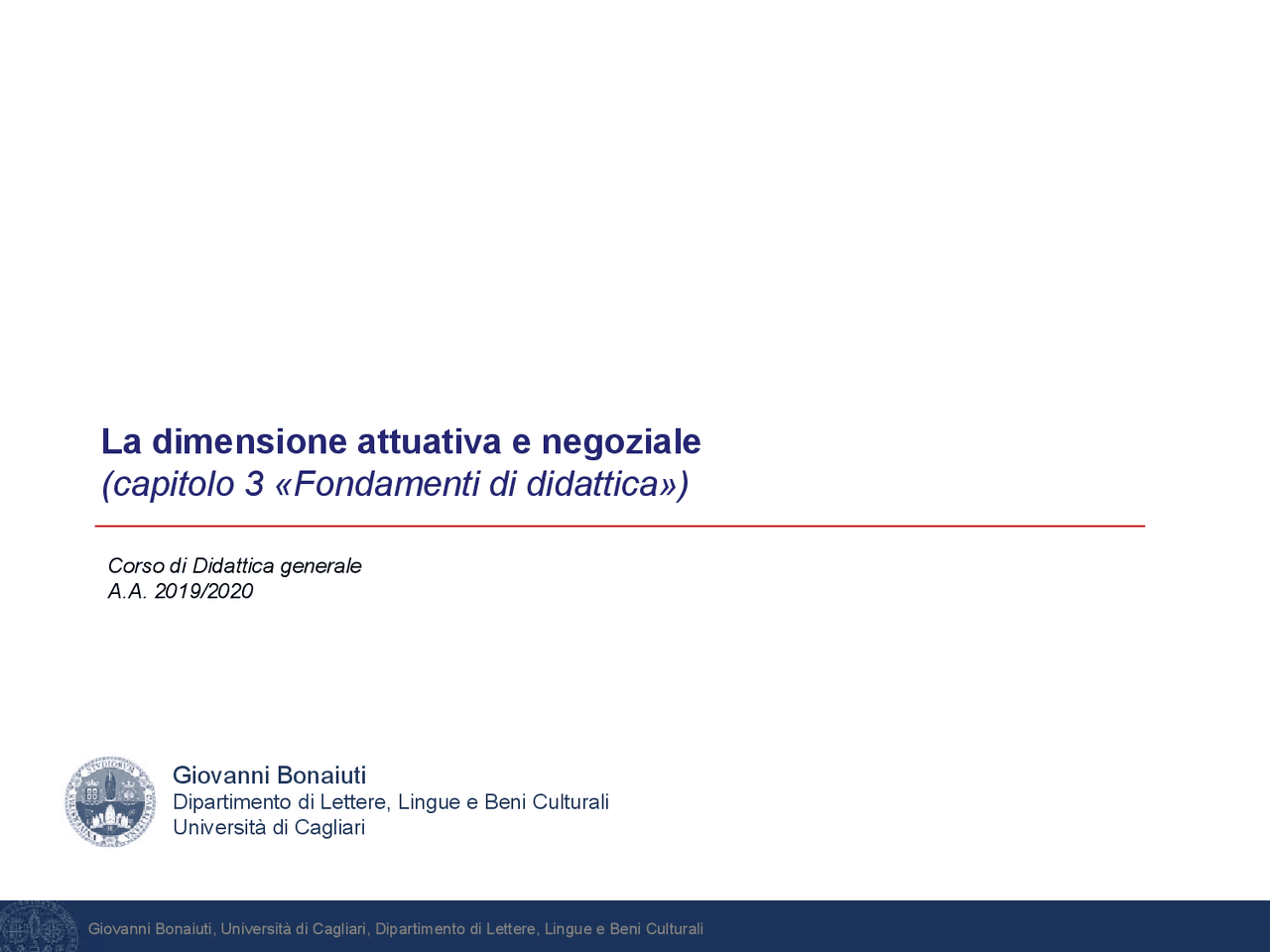 Slide Didattica Generali Docsity