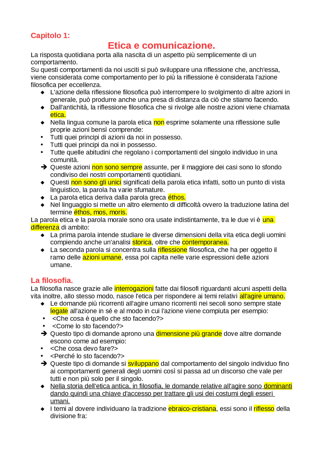 Scienze Della Comunicazione Docsity