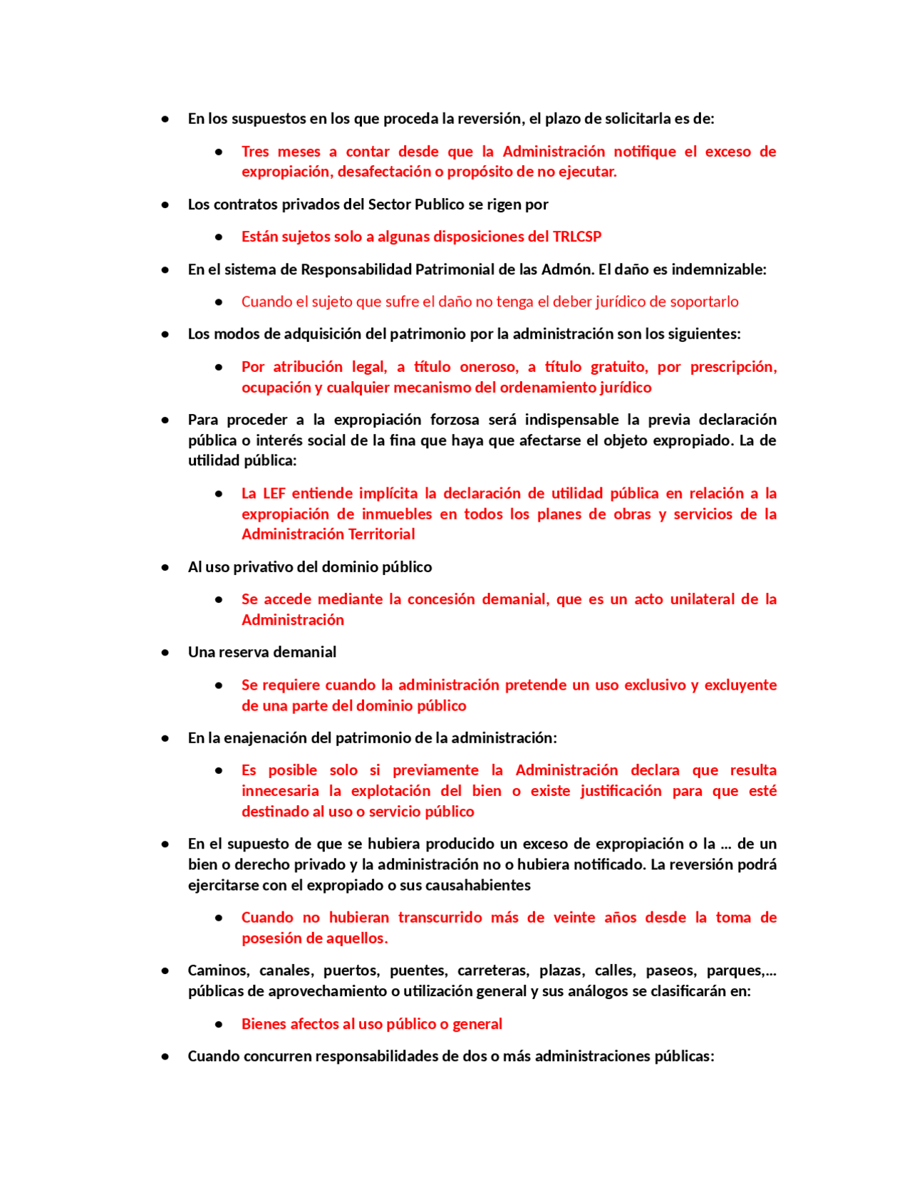 Diritto Amm 2 Domande Docsity