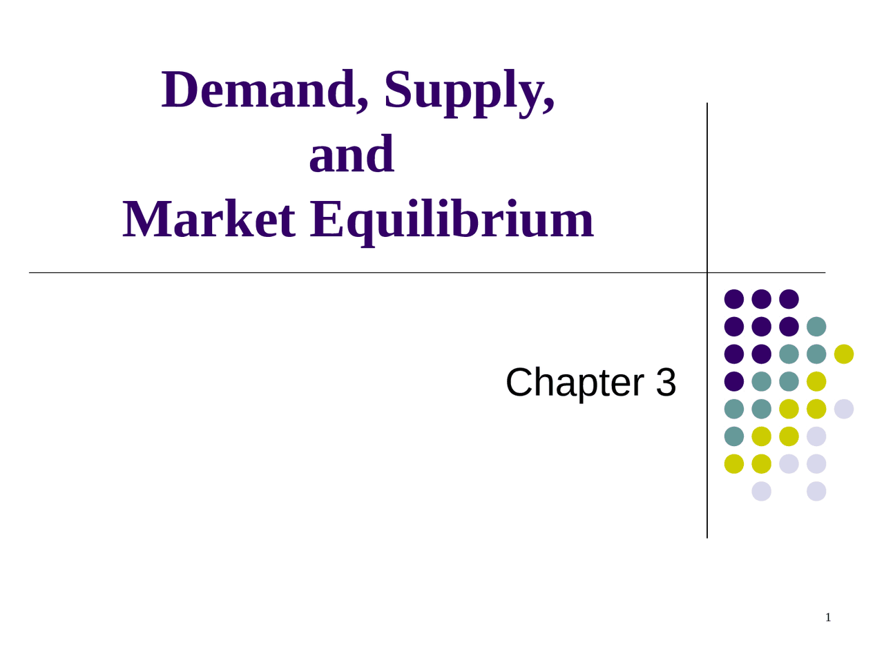Deman and supply with the market equilibrium. The circular flow of ...