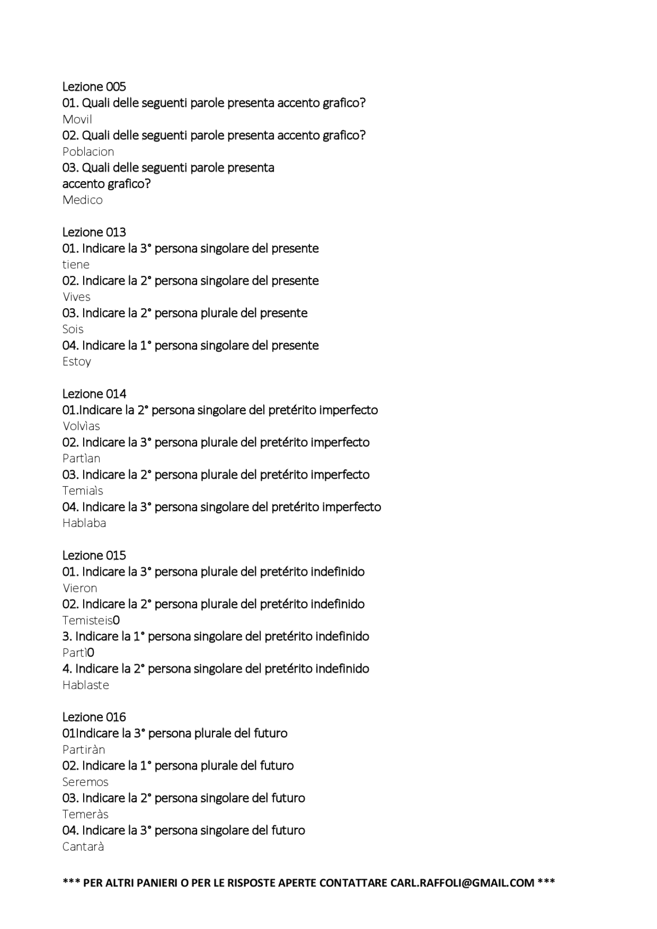 Paniere Lingua Spagnola Brusati L Panieri Di Lingua Spagnola Docsity