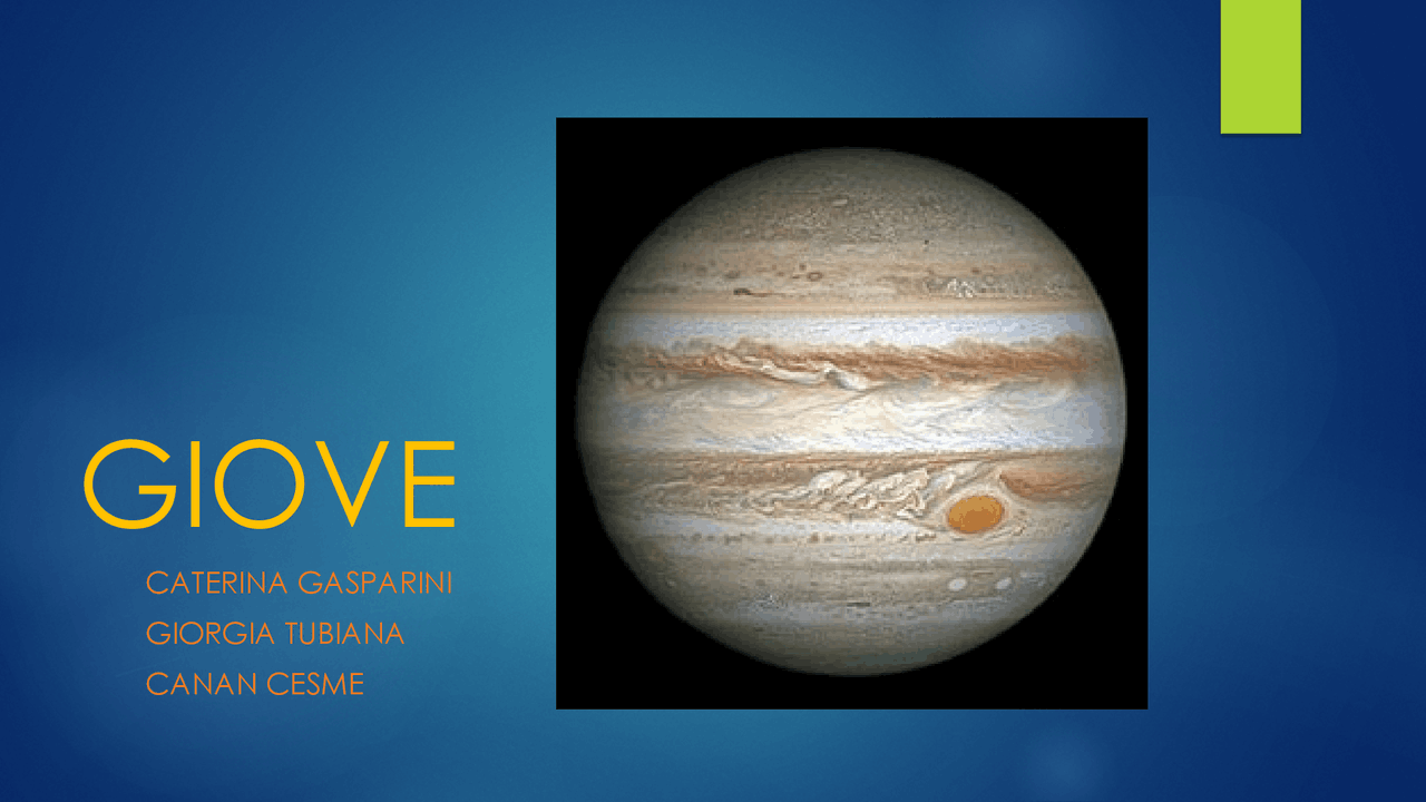 Power point su Giove | Guide, Progetti e Ricerche di Scienze della ...