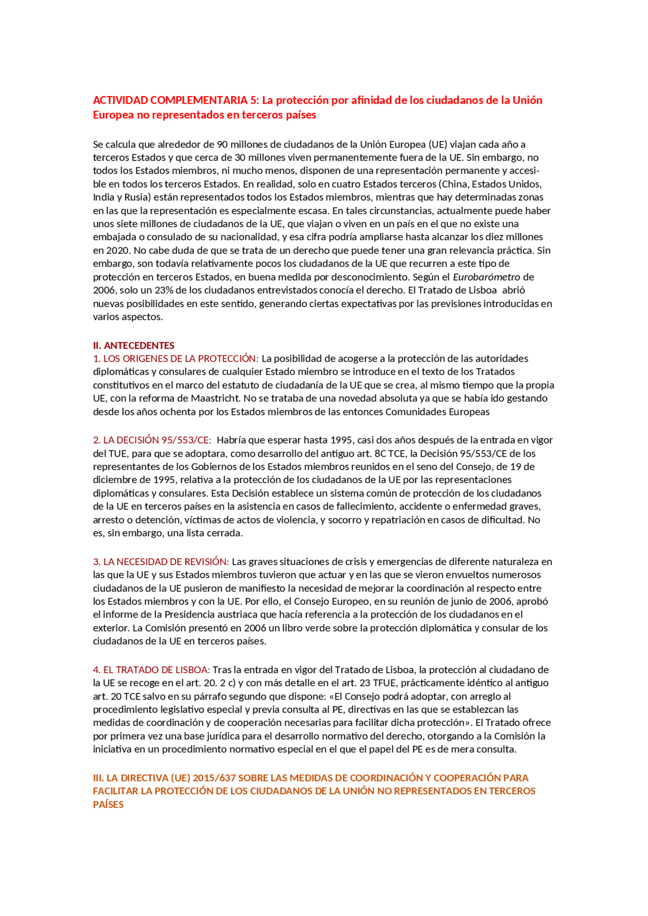 ACTIVIDAD COMPLEMENTARIA 5 IJUE - Docsity