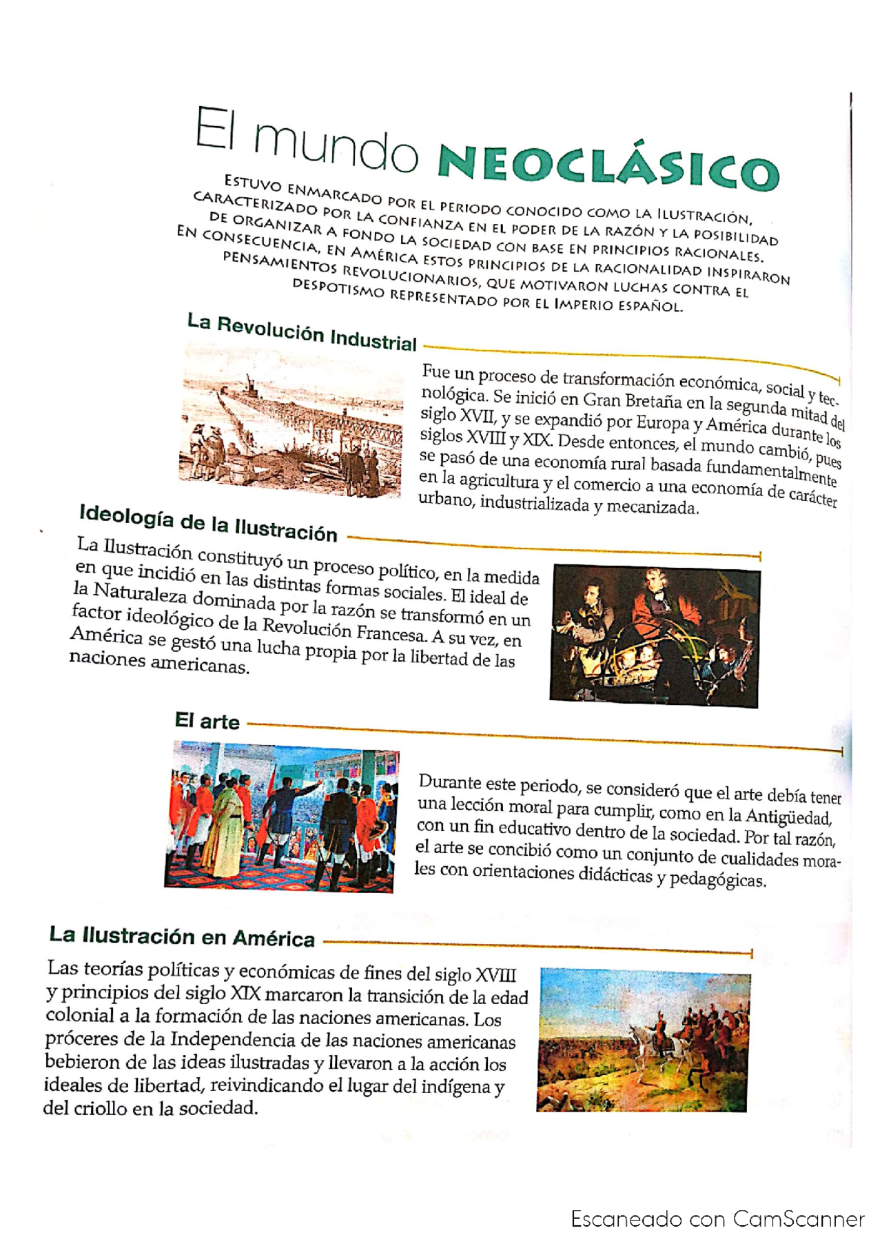 Literatura del neoclasicismo y romanticismo | Guías, Proyectos ...