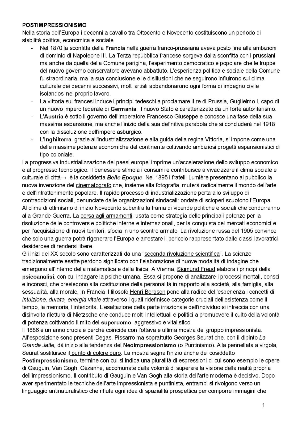 Riassunto I Luoghi Dellarte 5 Parte 1 Docsity