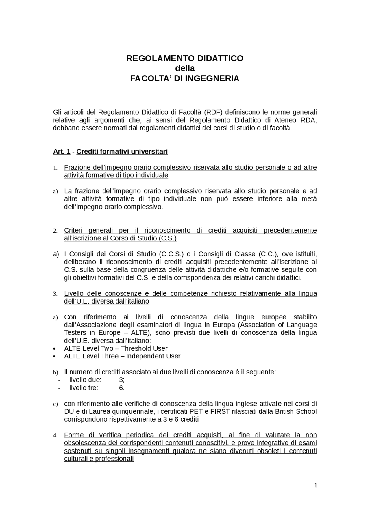 Prova Per Ottenere Più Punti Docsity