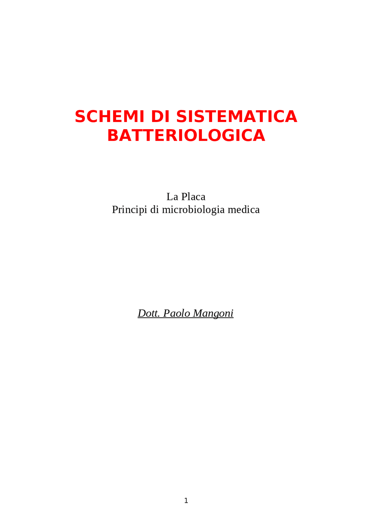 Appunti Vari Di Microbiologia Docsity
