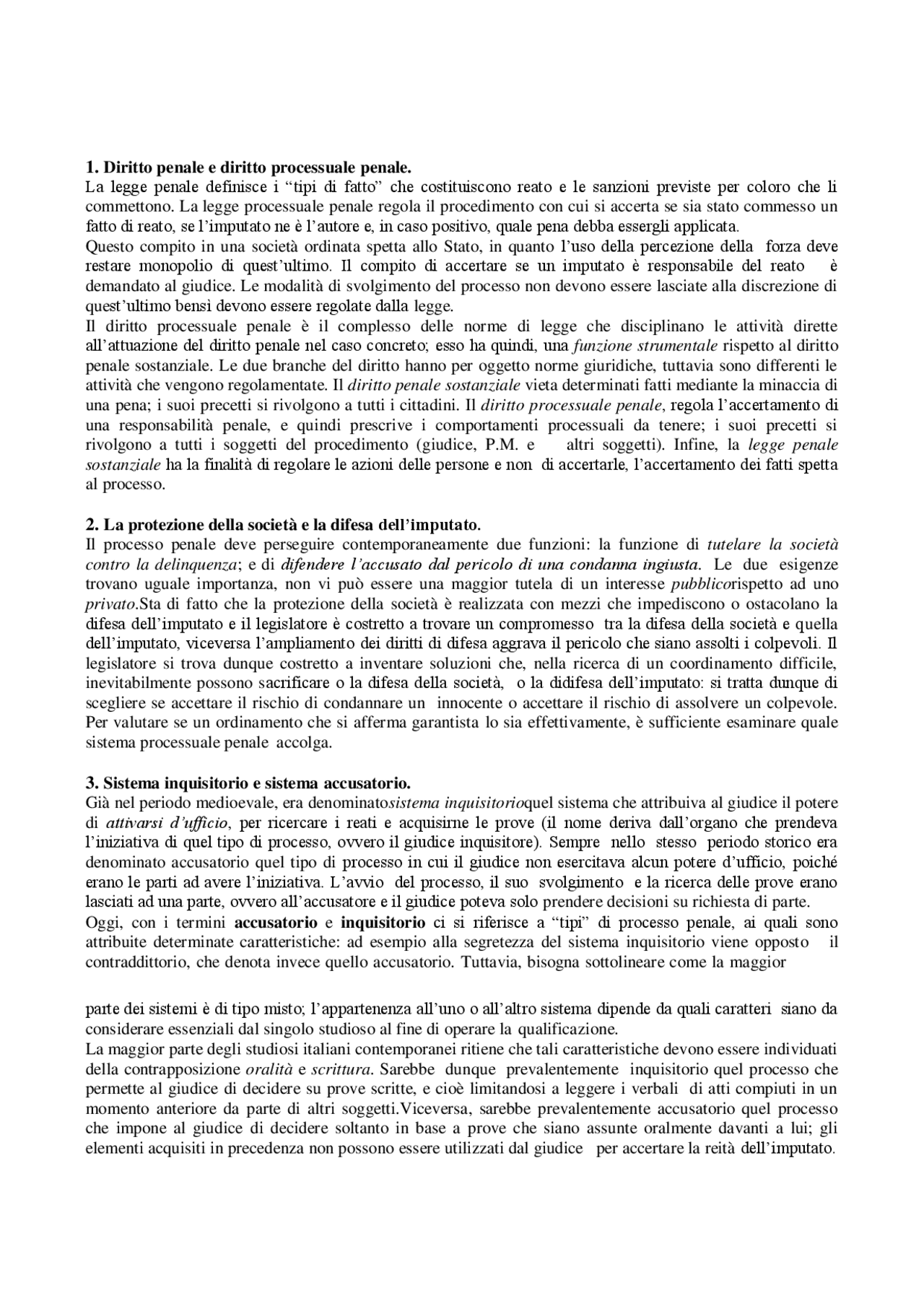 Procedura Penale Tonini Docsity