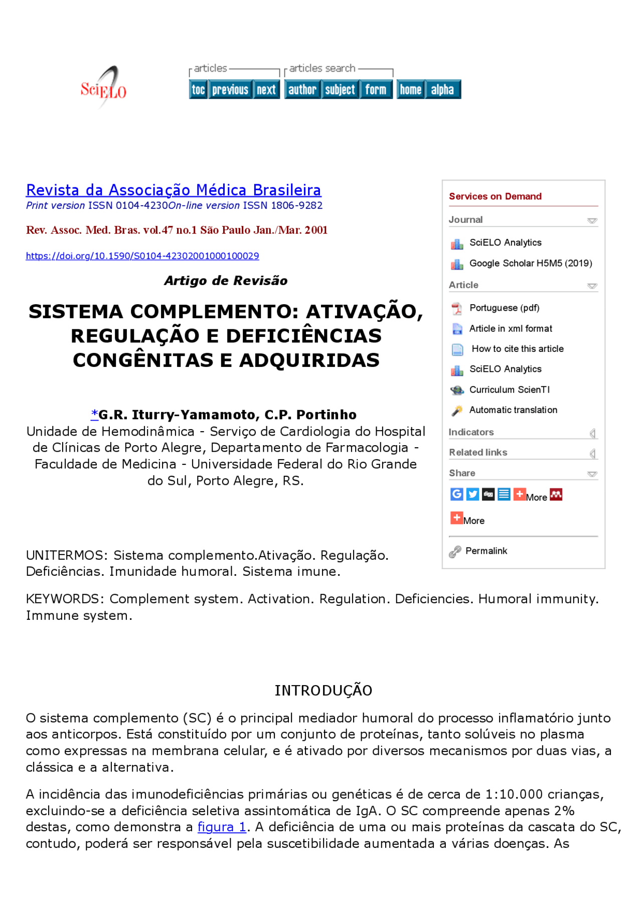 Imunologia Molecular 1 Docsity
