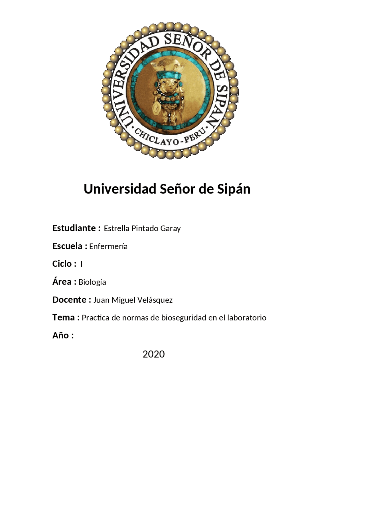 Bioseguridad En El Laboratorio Docsity