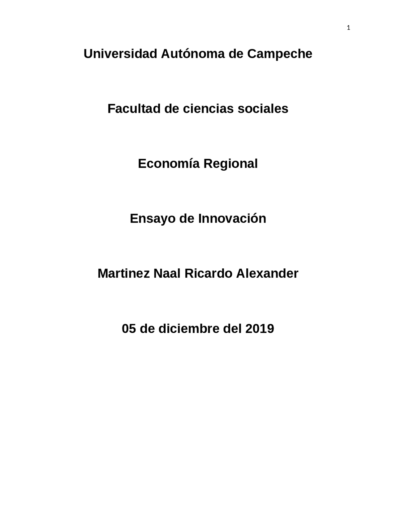 Ensayo De Innovación Apuntes De Desarrollo Empresarial Docsity