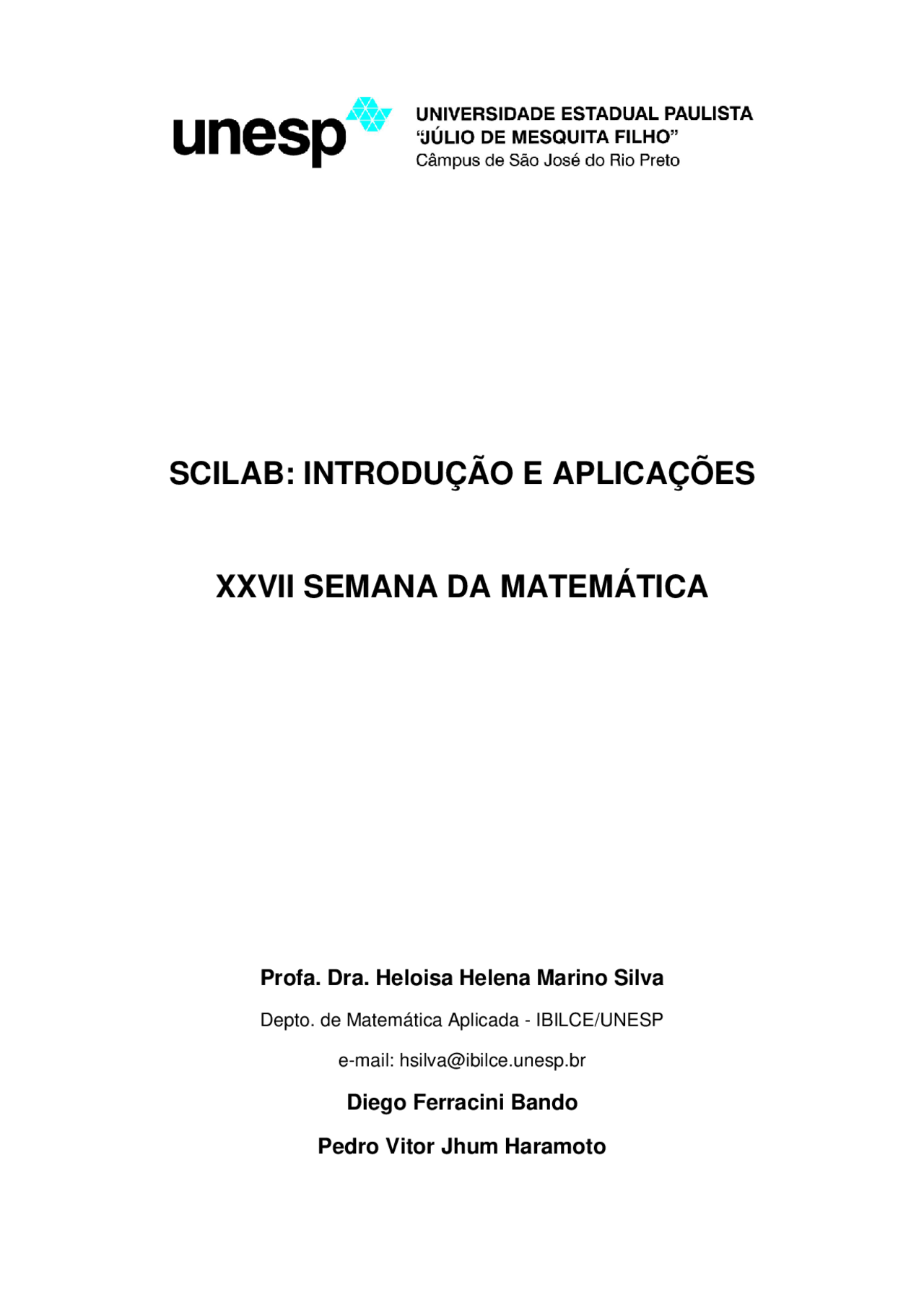 Scilab Apostila De Programação Docsity