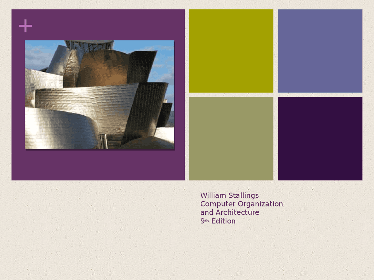 Intro To Computer Organization And Architecture Docsity