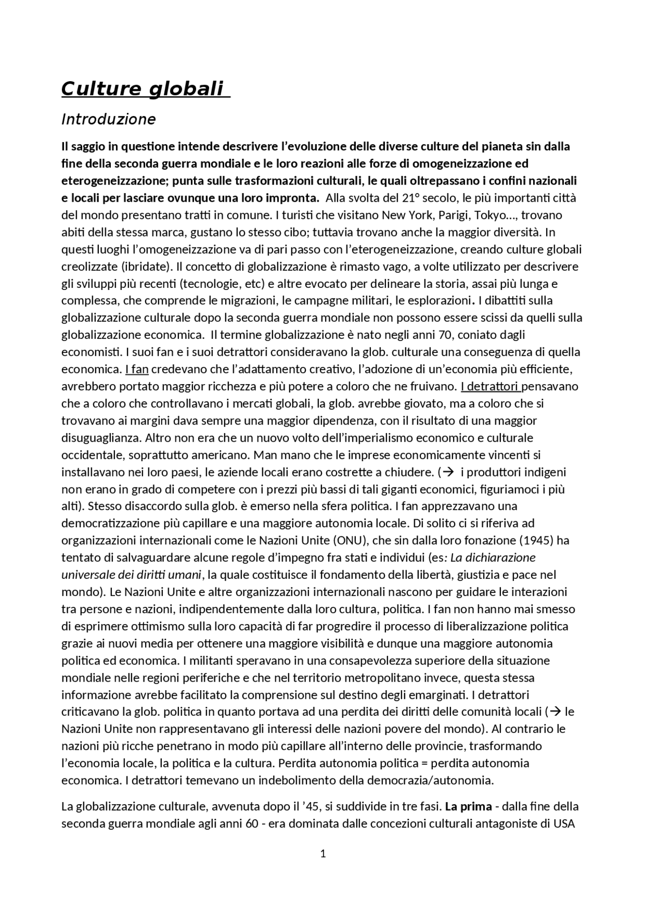 Da: Storia del mondo nuovo - il mondo globalizzato[...] (Vol.VI) - Docsity