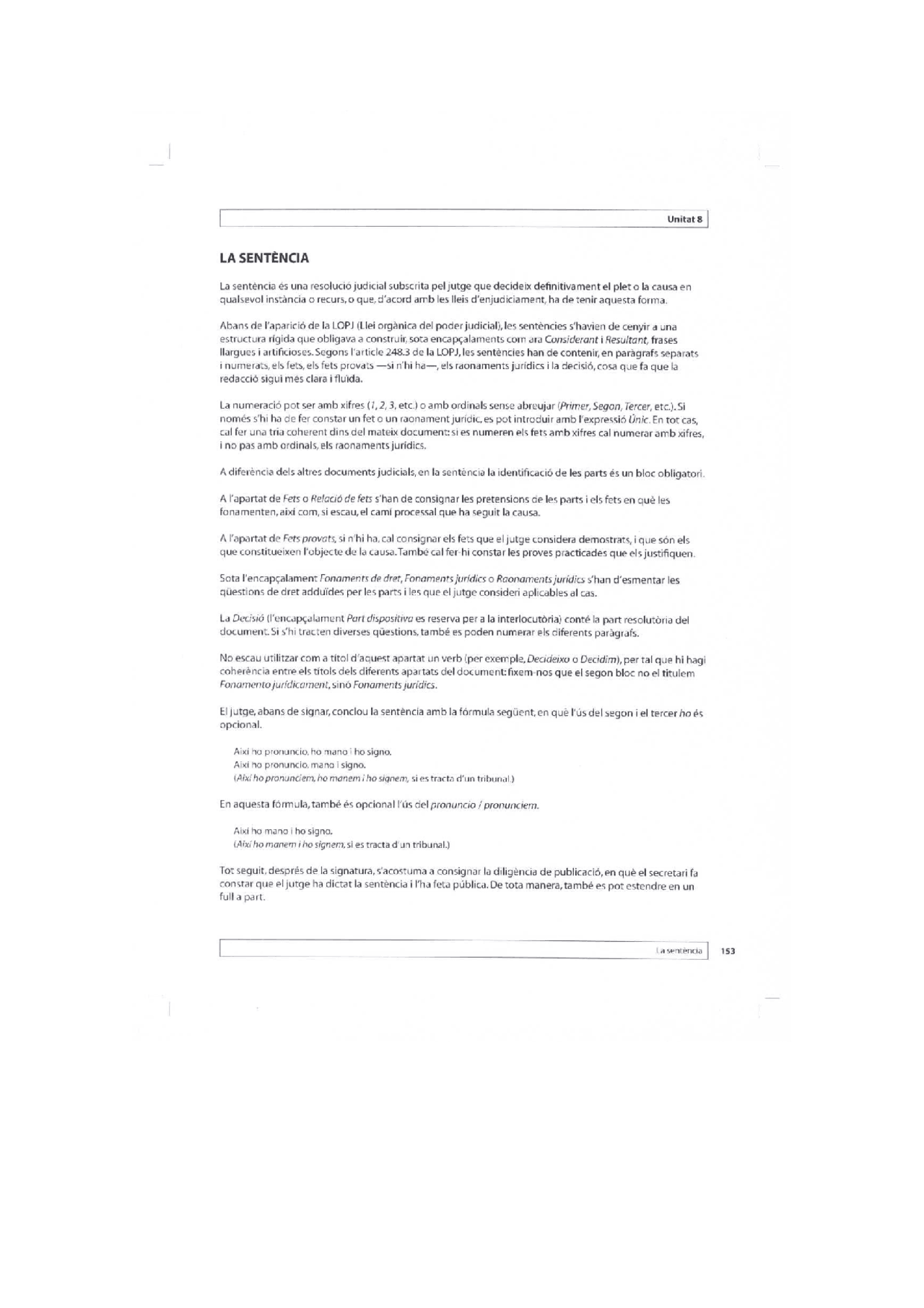 Estructura Sentencia Docsity