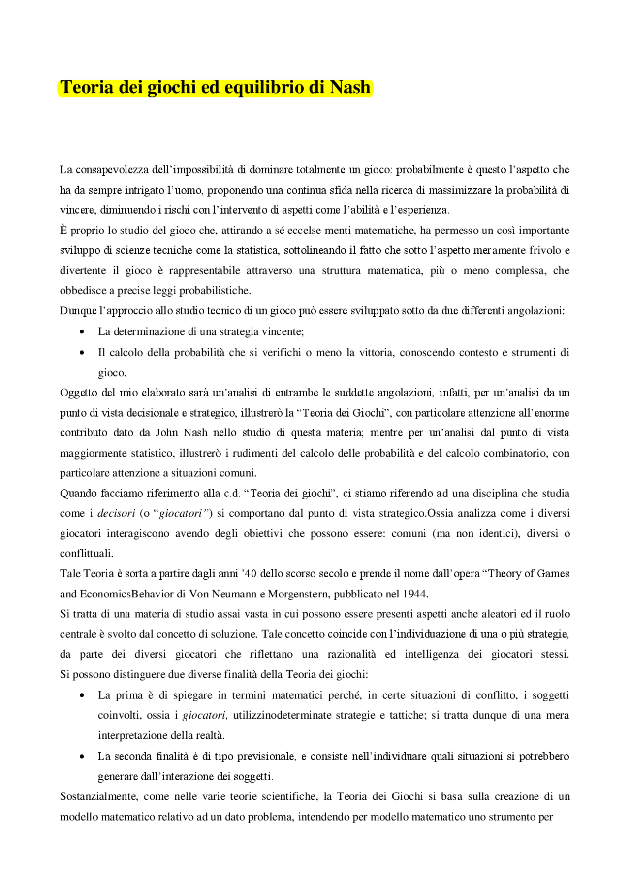 Statistica Esame Università Telematica Unicusano Docsity