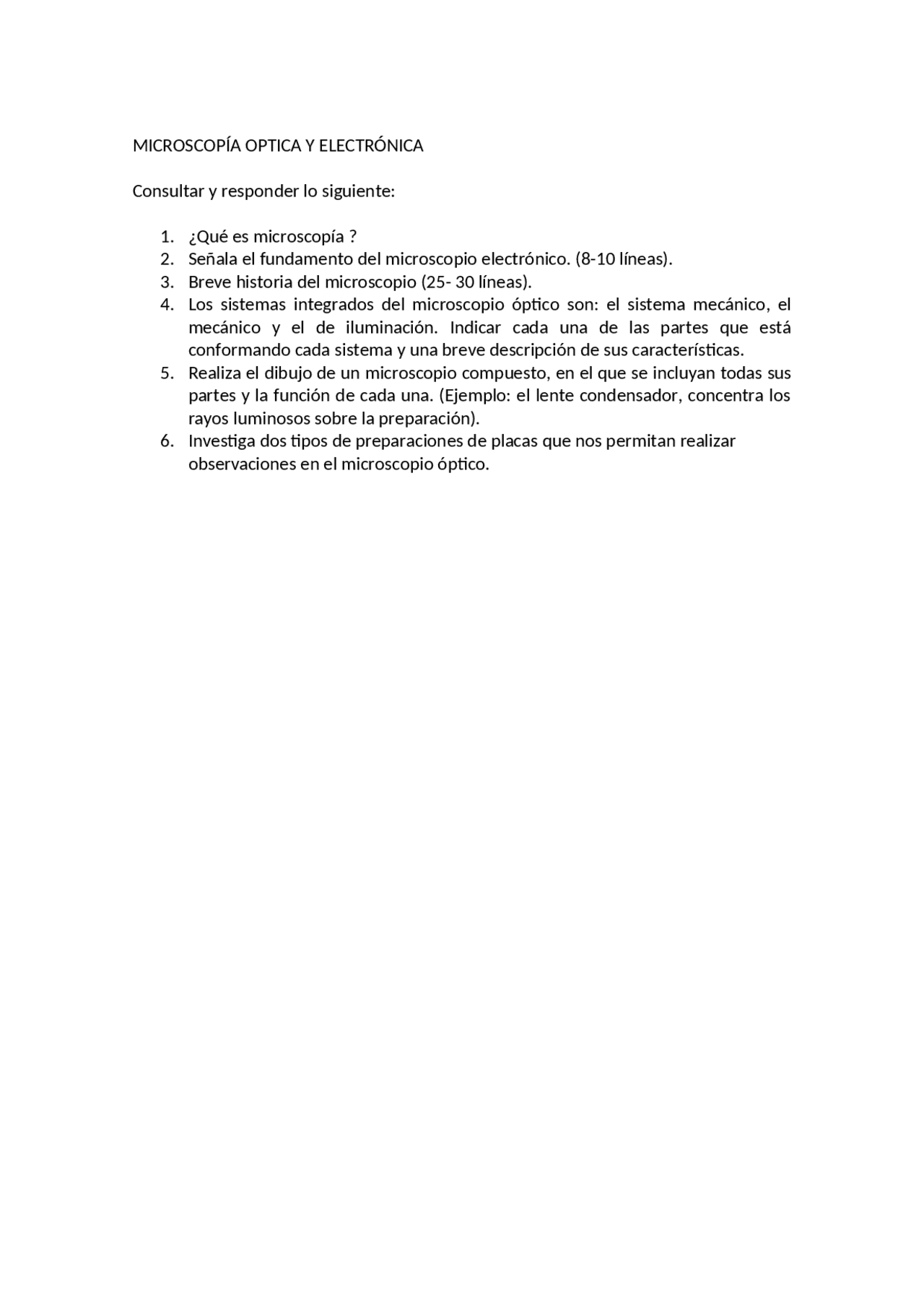 Biologia Microscopia Docsity