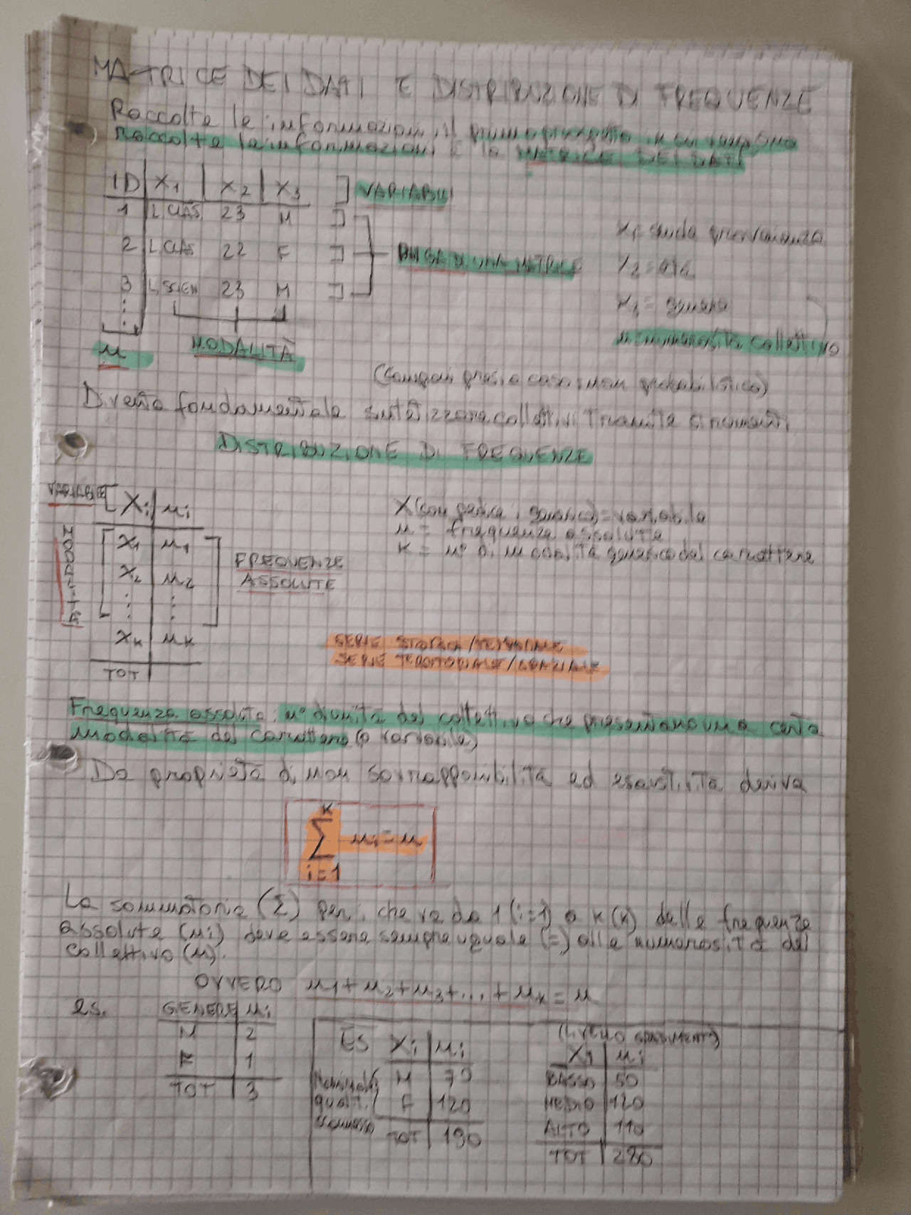 Statistica Sociale Lezione5 2017 Scienze Della Comunicazione Docsity