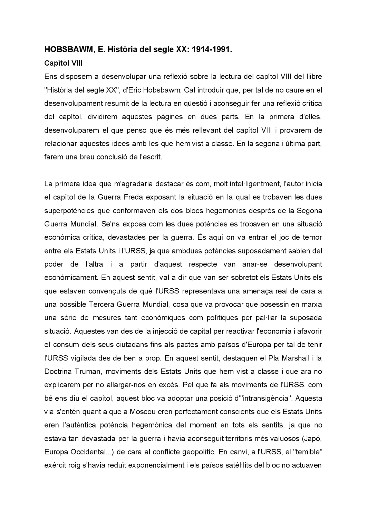 Treball Final Món Actual Docsity