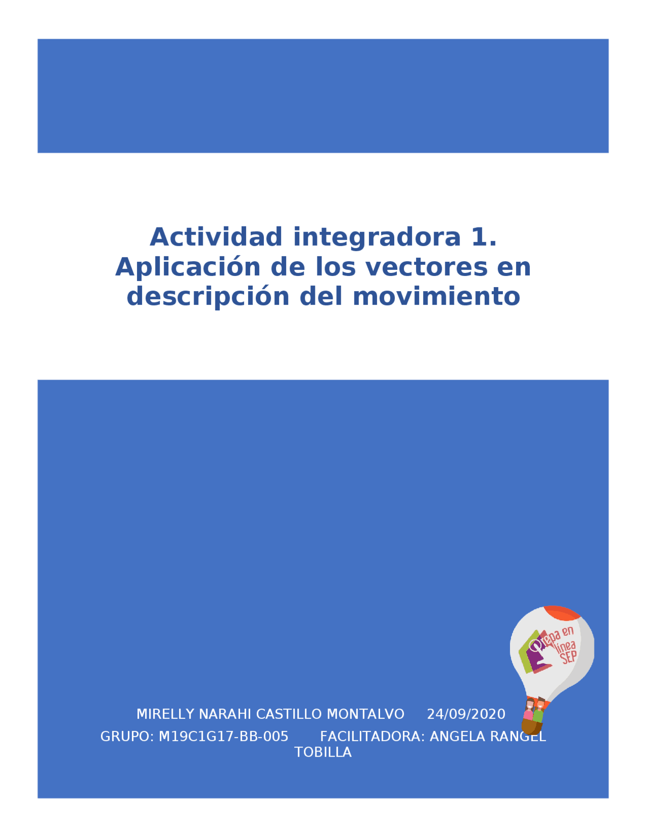 Modulo 19 Actividad integradora 1 | Ejercicios de Física | Docsity