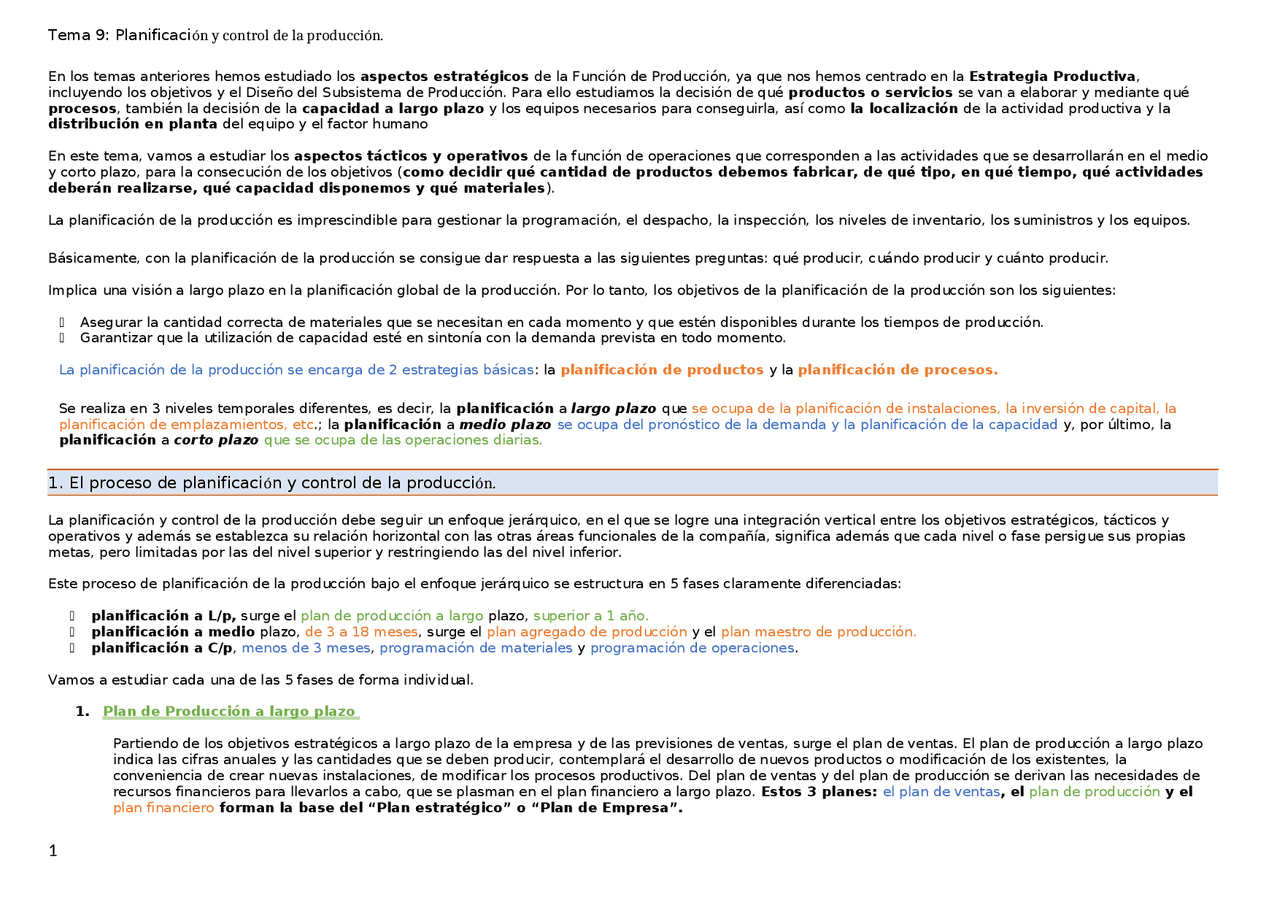 Dirección De Producción Docsity
