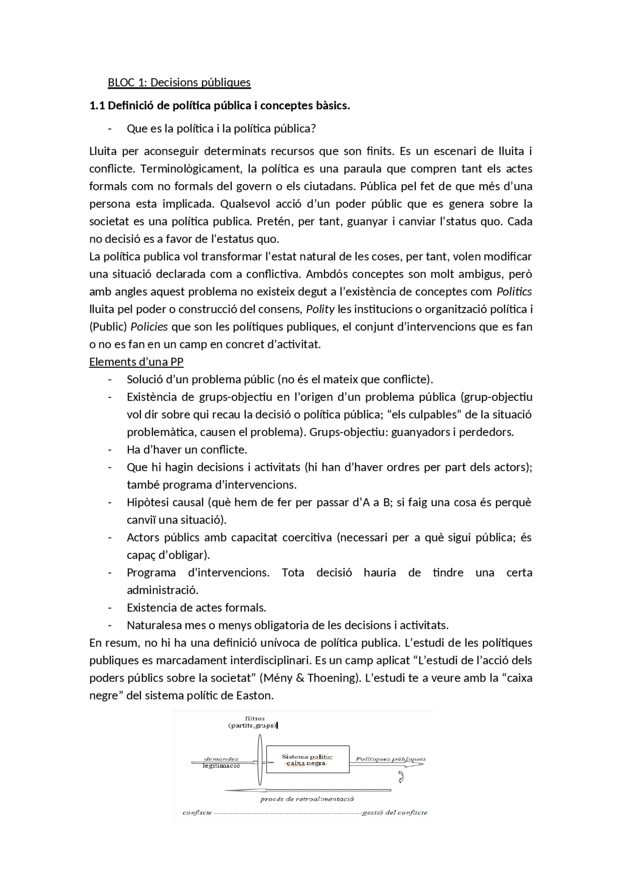 Apunts Politiques Publiques Ub Docsity