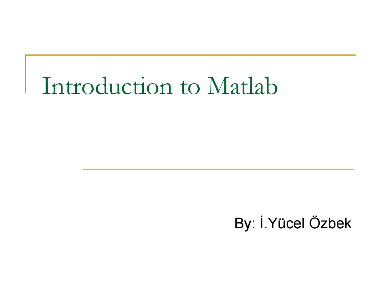 Introdução Ao Matlab Docsity