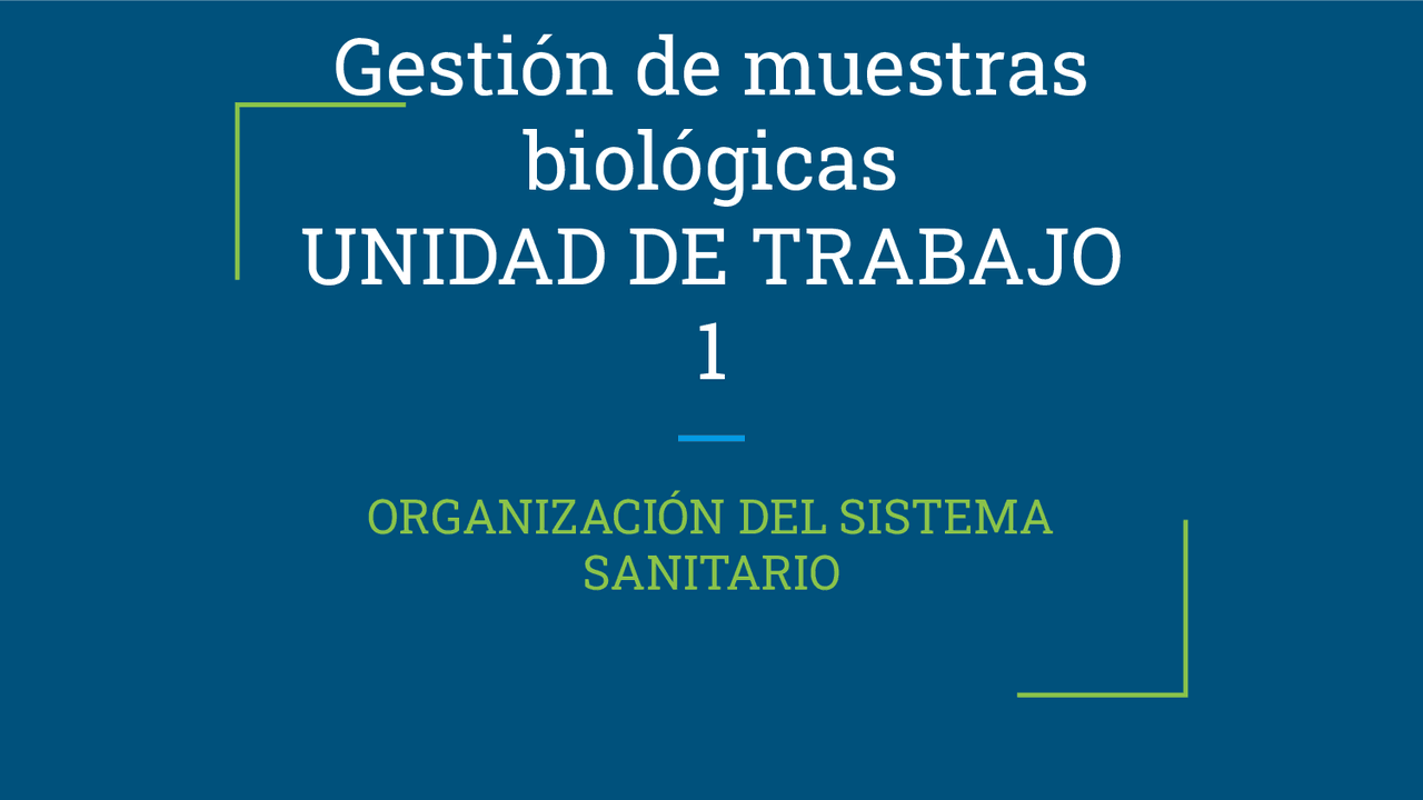 Estructura organizativa sector sanitario - Docsity