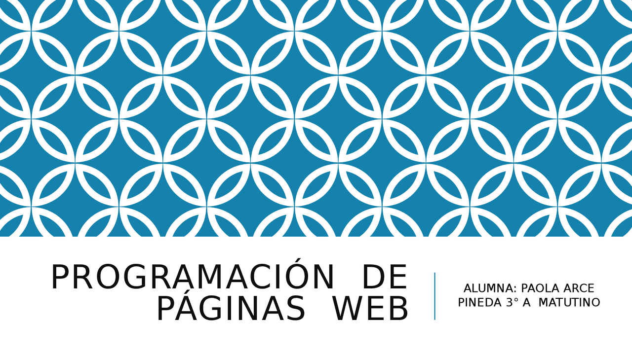 Programacion de páginas web - Docsity
