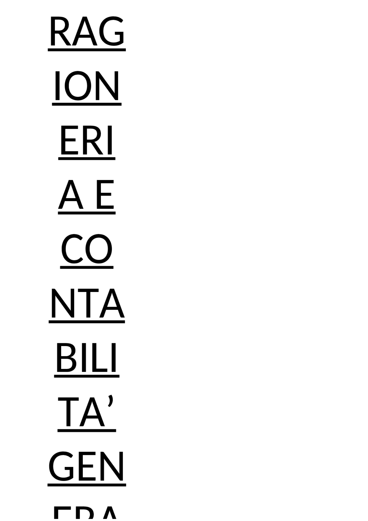Riassunto Ragioneria E Contabilità I Appunti Di Ragioneria Docsity