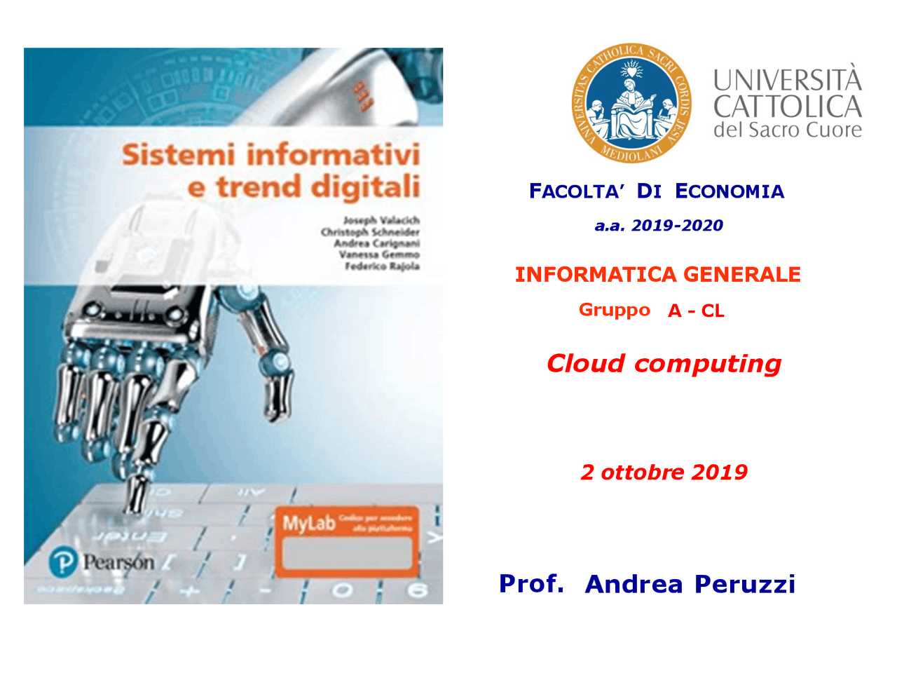 Informatica Generale Docsity