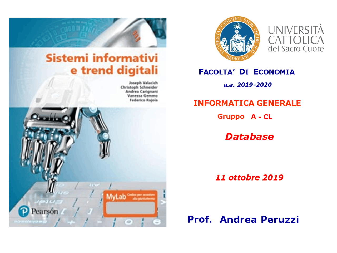 Informatica Generale Docsity