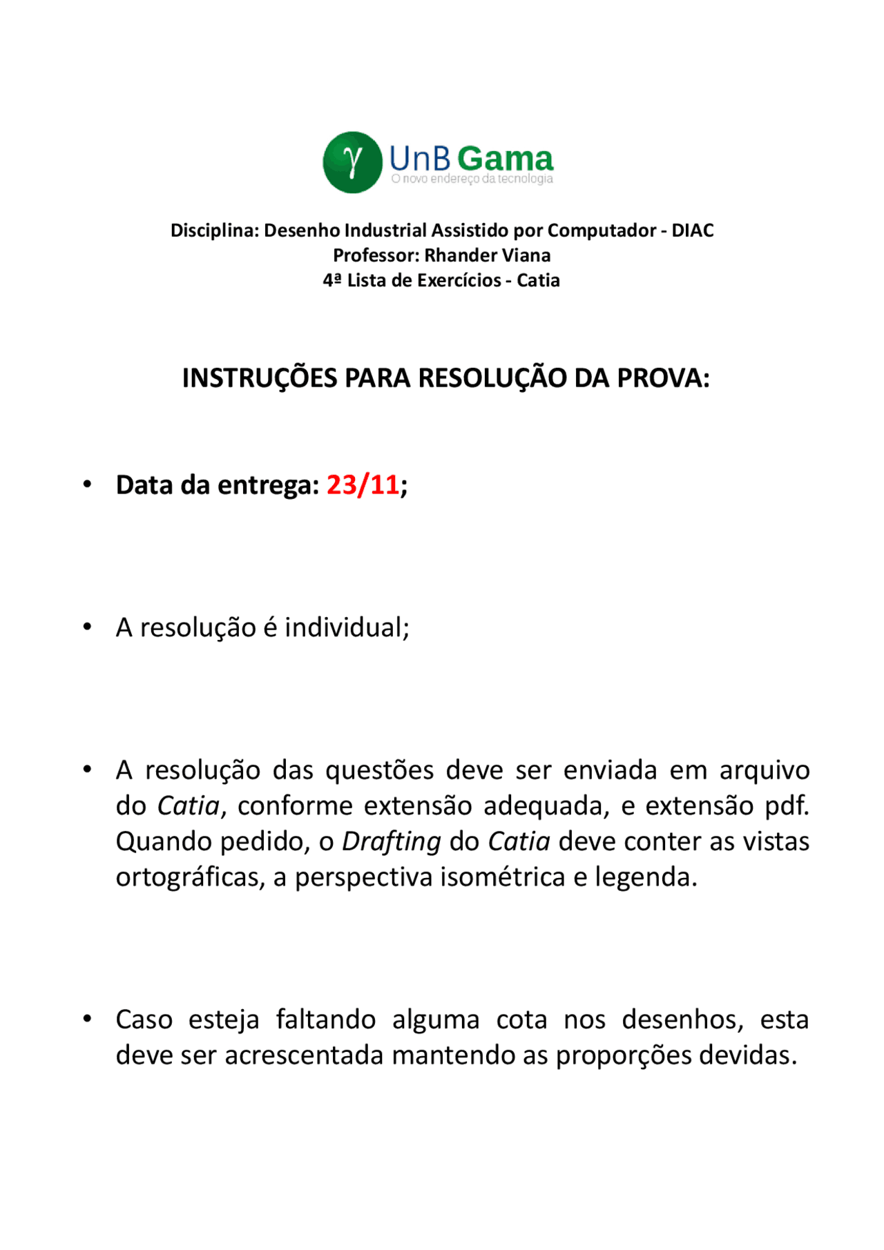 Lista Exercicios De Cálculo 1 Docsity