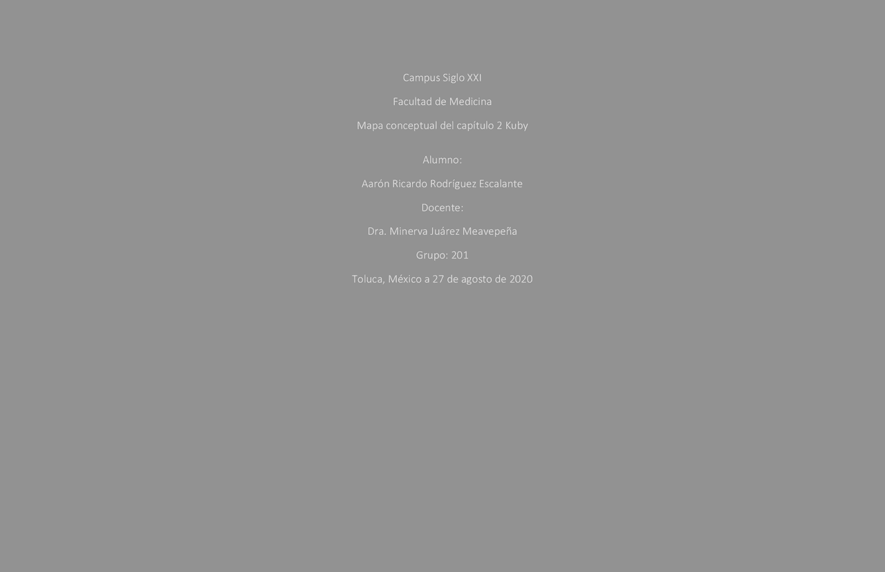 Inmunología De Kuby Capítulo 3 Esquemas Y Mapas Conceptuales De