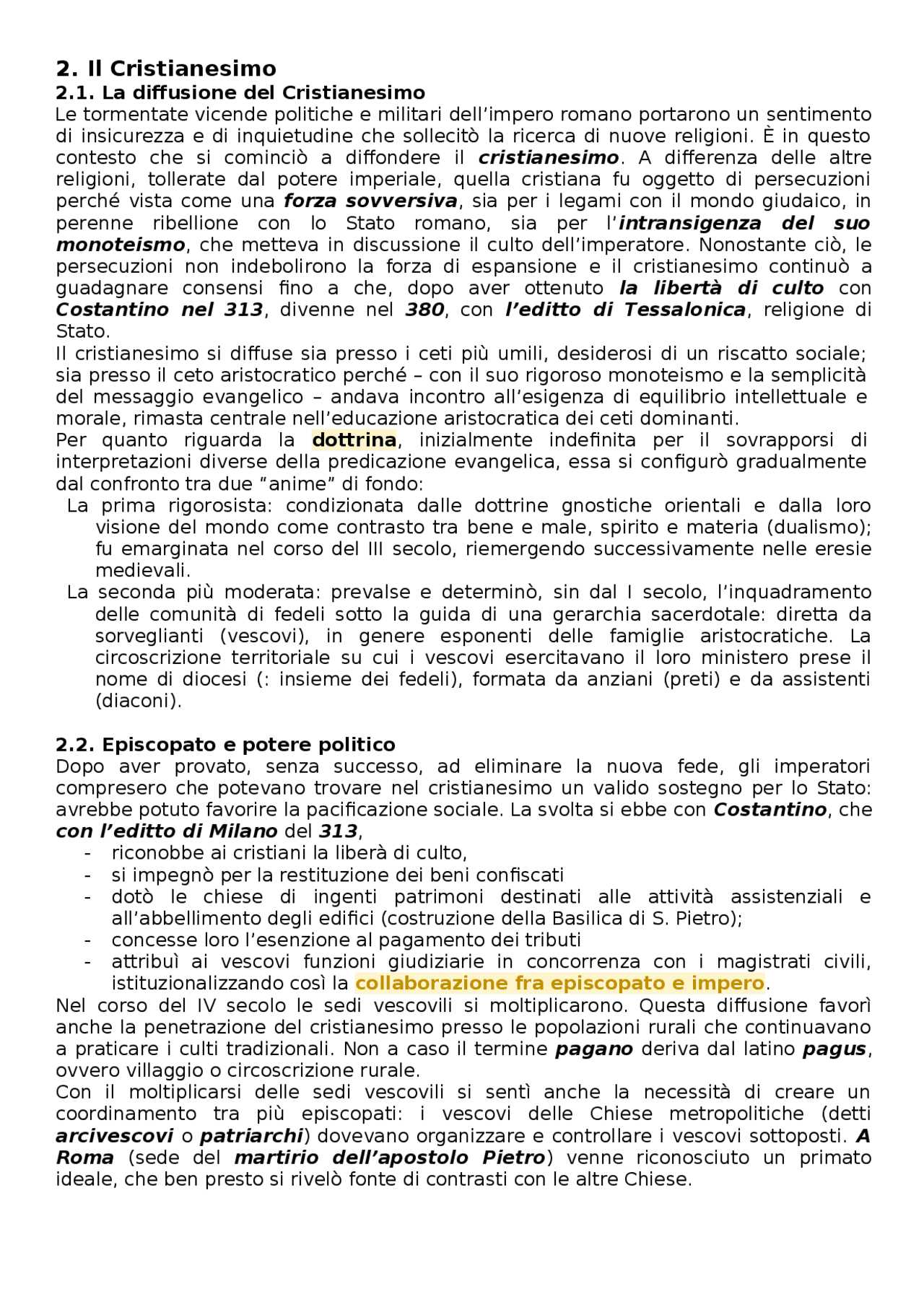 A Cortonesi Il Medioevo Profilo Di Un Millennio Docsity