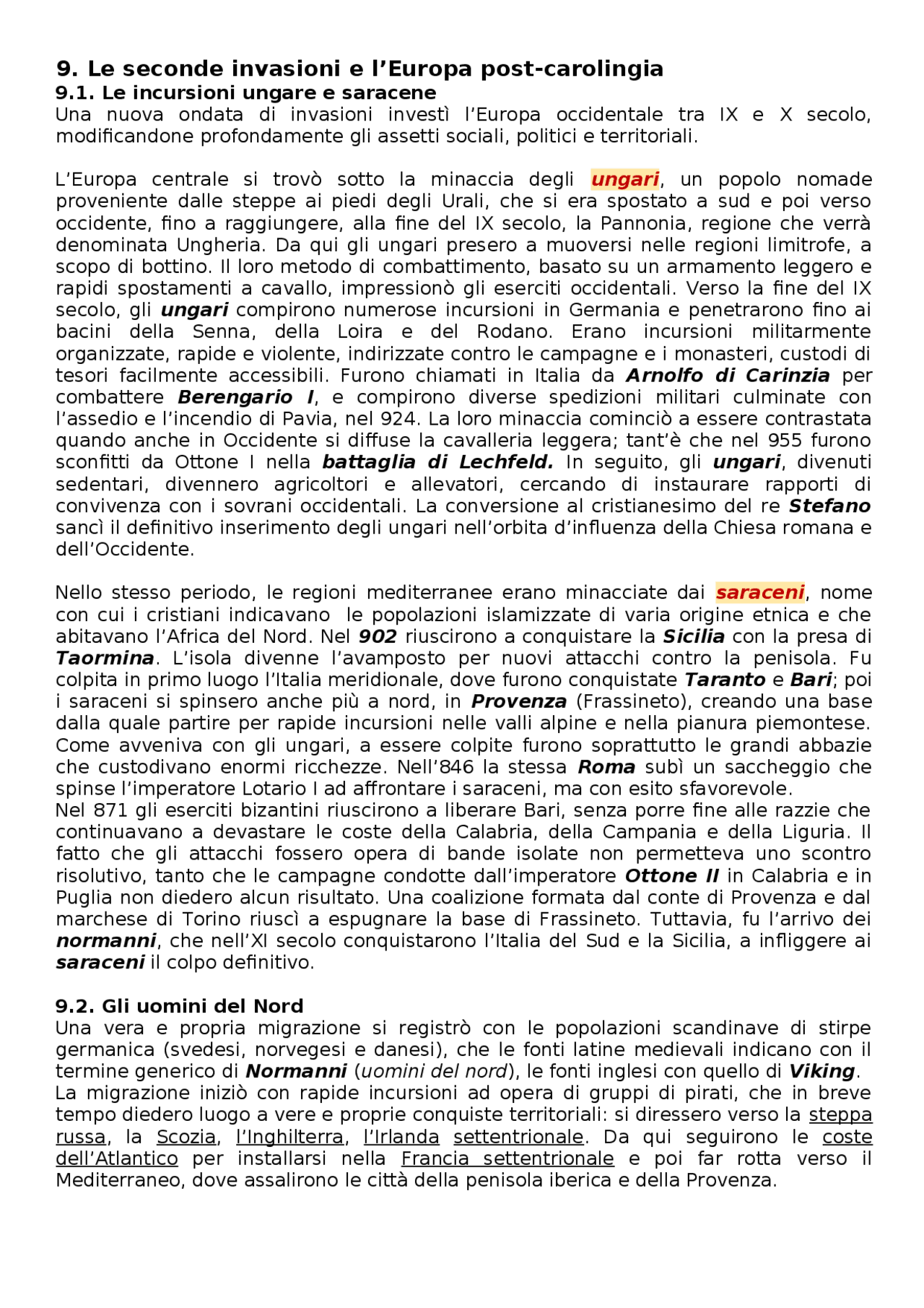 A Cortonesi Il Medioevo Profilo Di Un Millennio Docsity