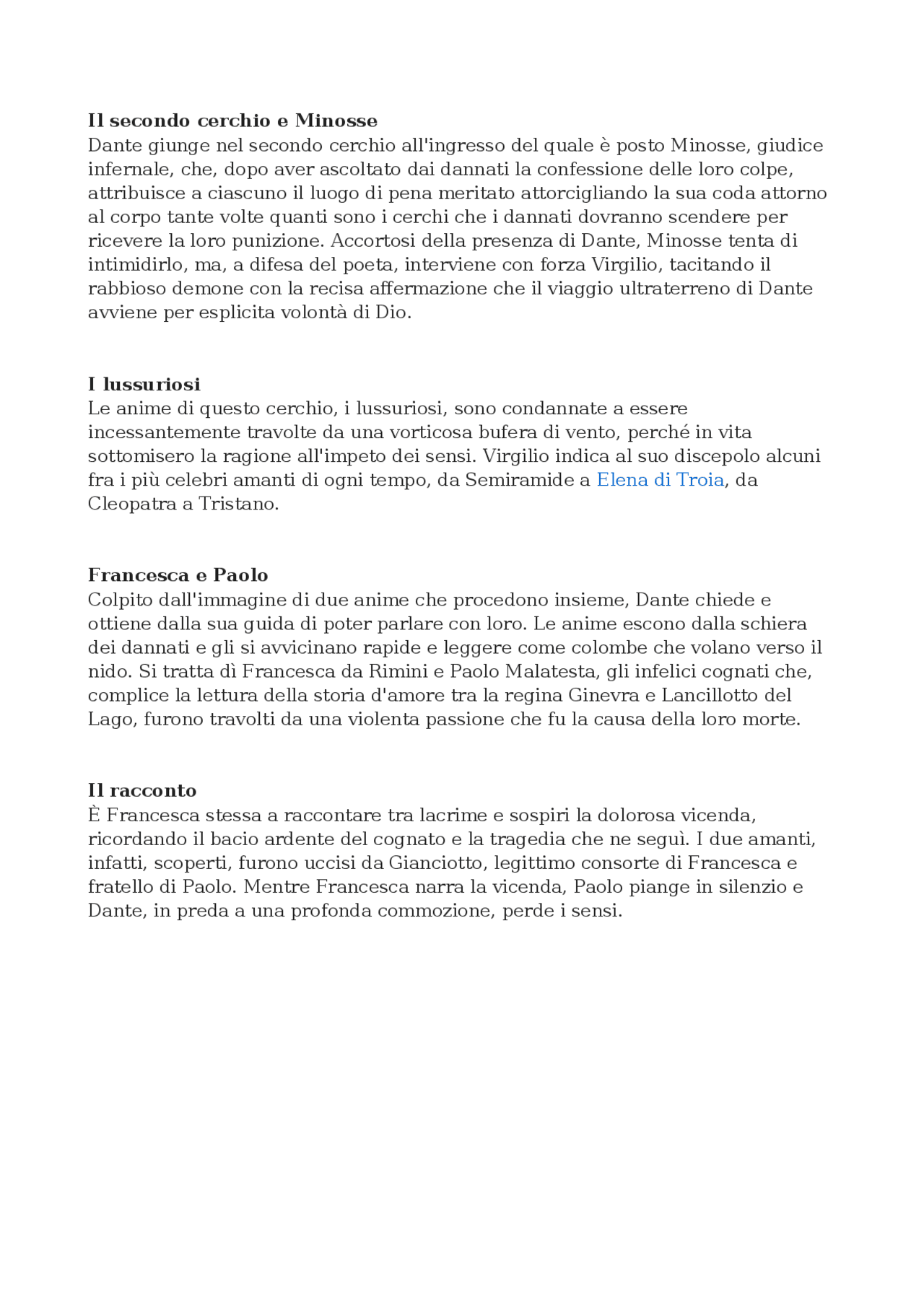 Inferno 5 Canto Divina Commedia Docsity