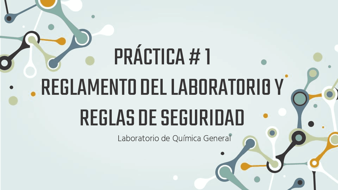 Practica 1 Laboratorio De Quimica Fime Docsity