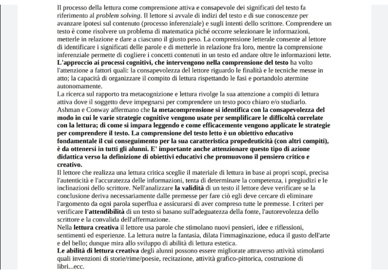 Leggere E Scrivere J Docsity