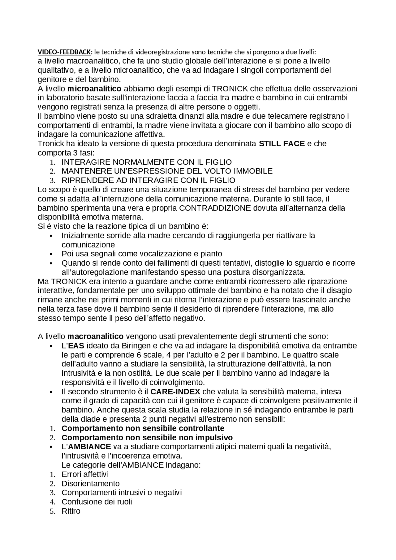 Psicologia Dello Sviluppo Socio Affettivo Tipico E Atipico Docsity