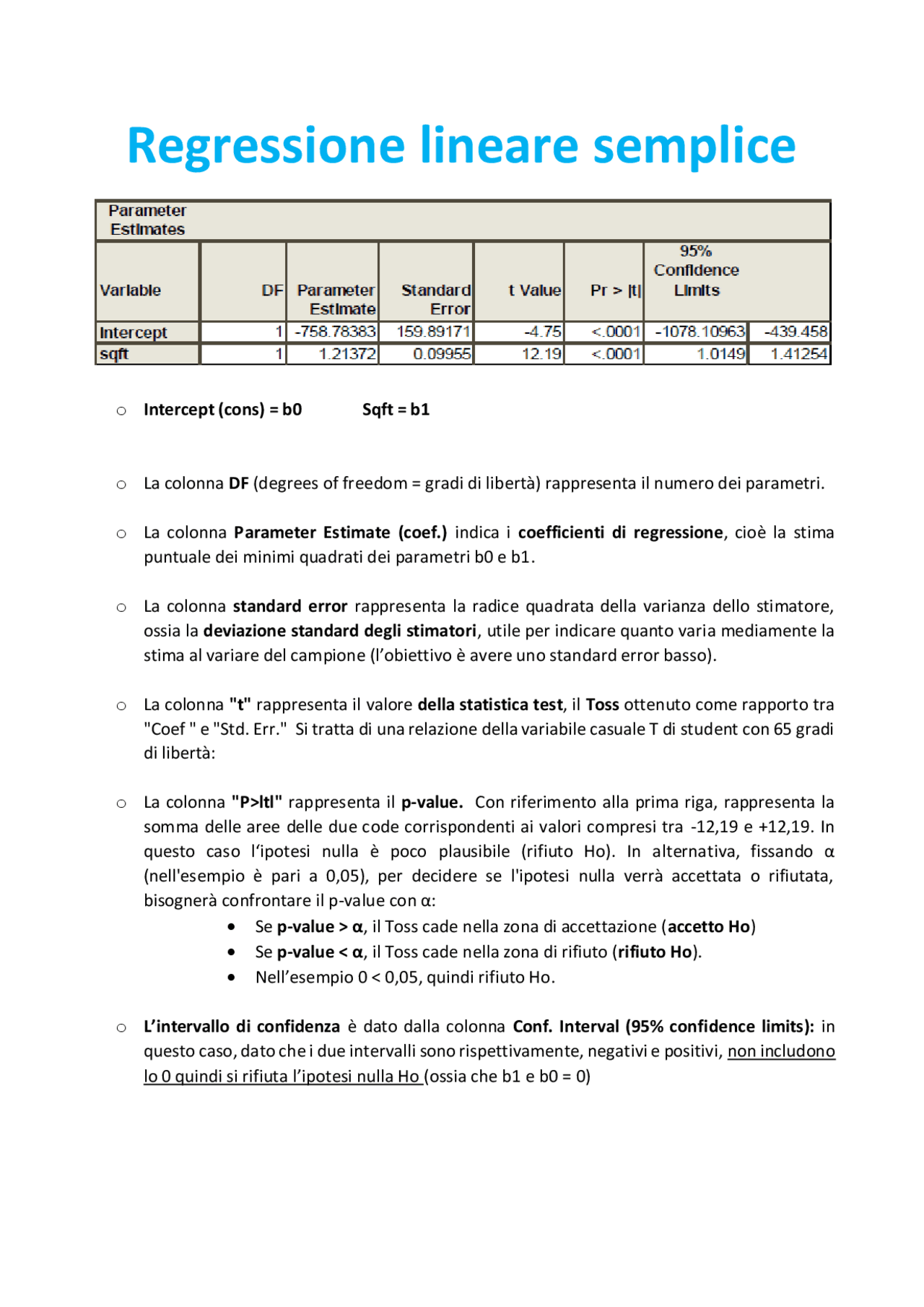 Metodi Statistici Per Il Management Appunti Di Statistica Docsity