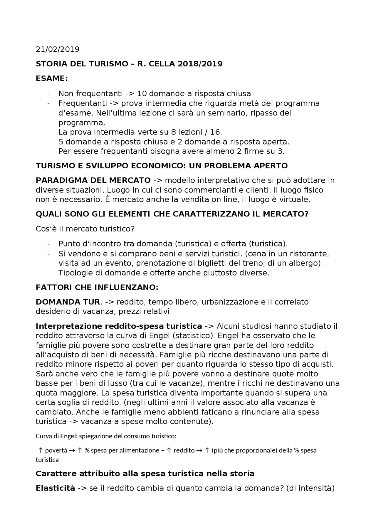 Appunti Completi Per Esame Docsity