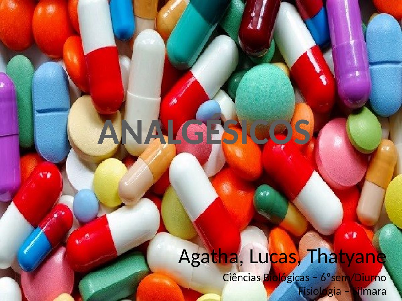 Seminário Sobre Analgésicos Docsity